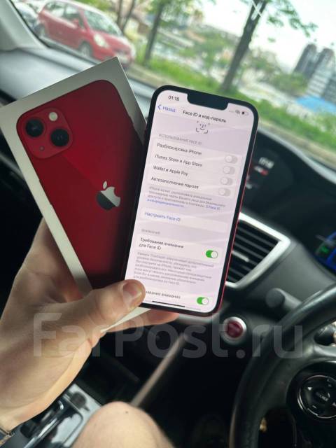 IPhone 13 256gb Идеал! Все ориг! Полный комплект, 6.10", б/у, в наличии ...