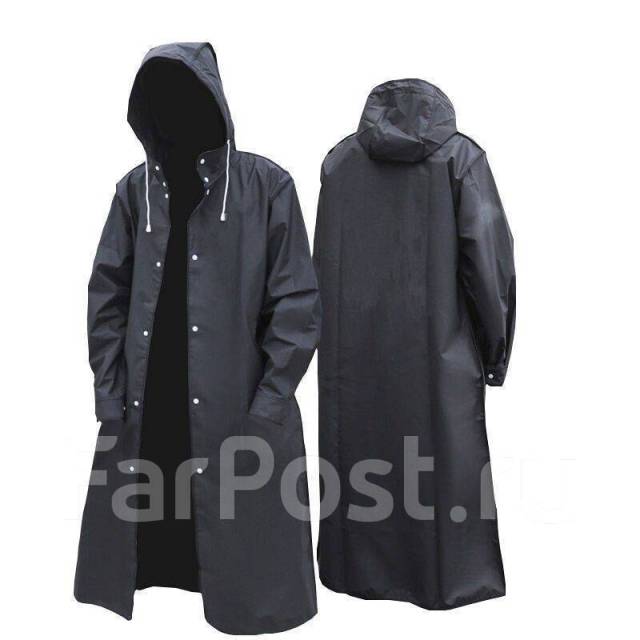 Дождевик черный Jian Pai Clothing XL, новый, в наличии. Цена: 1 200₽ во ...