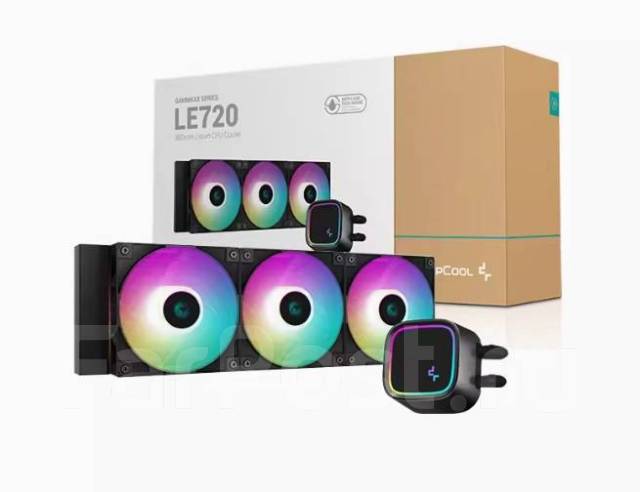 Система водяного охлаждения Deepcool LE720, новый, в наличии. Цена: 6 ...