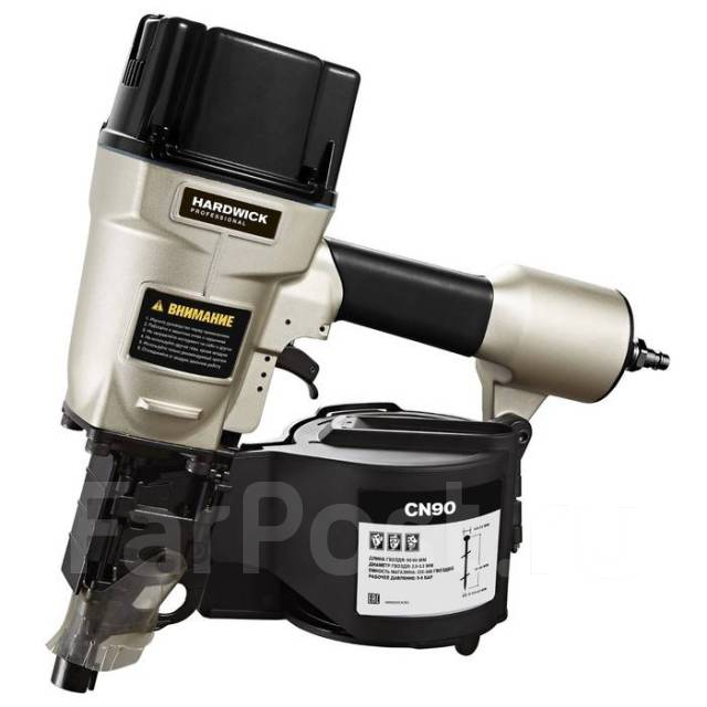 Гвоздезабивной пистолет пневматический Hardwick CN90 9449829, новый, под заказ. Цена: 36 716.40 ...