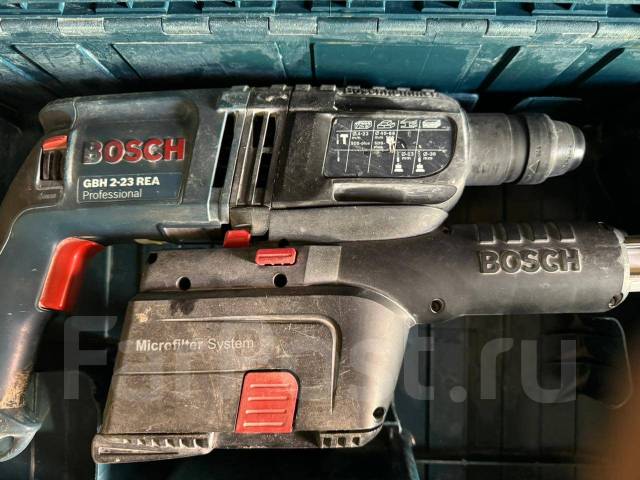 Перфоратор с пылесосом Bosch GBH 2-23 REA, б/у, в наличии. Цена: 10 500 ...