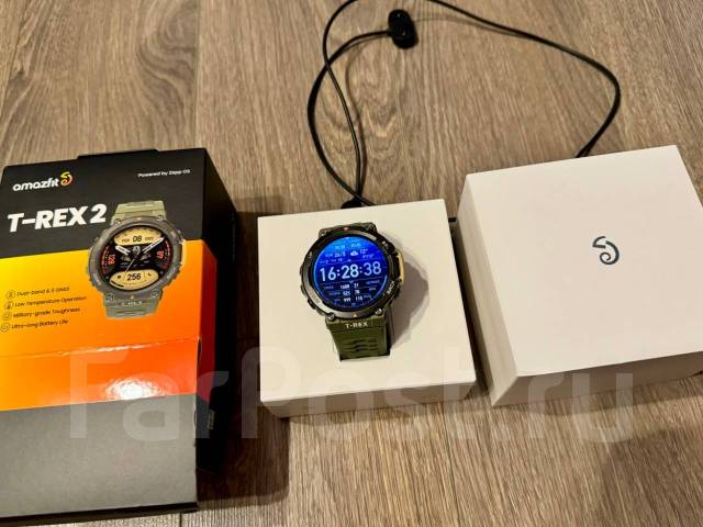 Amazfit T-Rex 2, умные часы, б/у, в наличии. Цена: 12 500₽ во Владивостоке