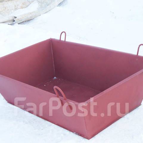 Тара для раствора бетона (якорята) ТР-0,5м3 лодочка 1350х880х720х2мм ...