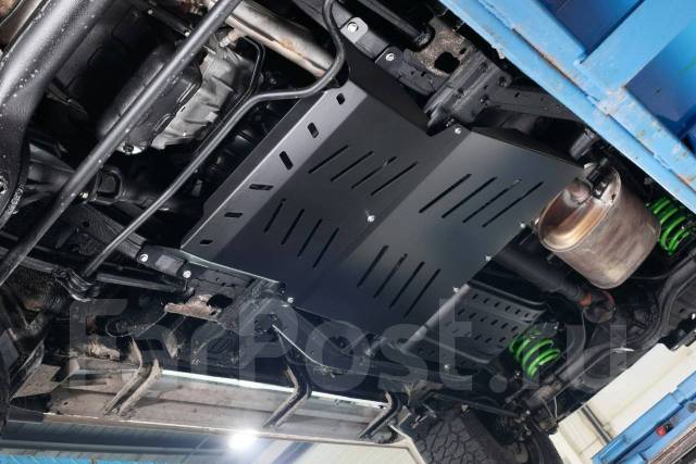 Защита картера двигателя и КПП BMS для Nissan Patrol Safari Y61 2004 ...