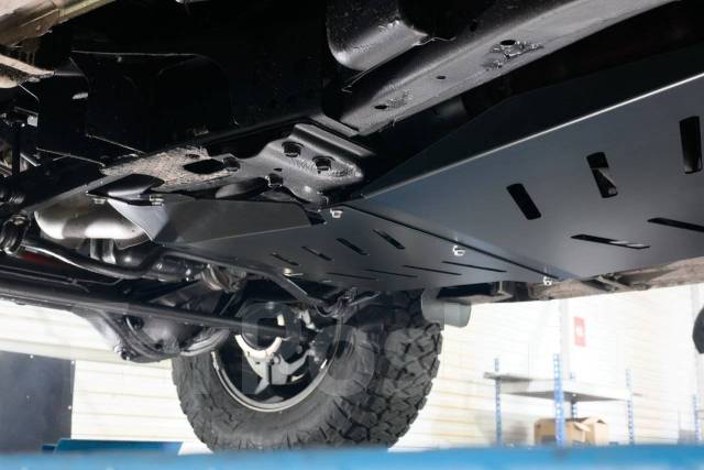 Защита картера двигателя и КПП BMS для Nissan Patrol Safari Y61 2004 ...