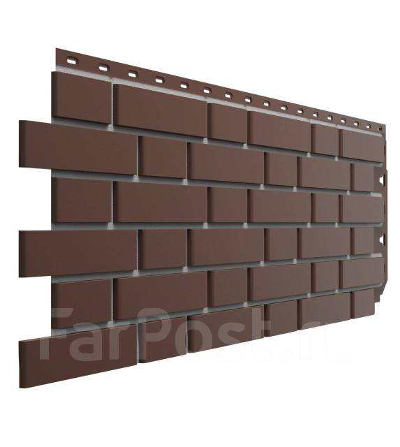 Фасадные панели Docke Standard/ Плотная фактура камня и кирпича, в наличии. Цена: 740₽ во ...