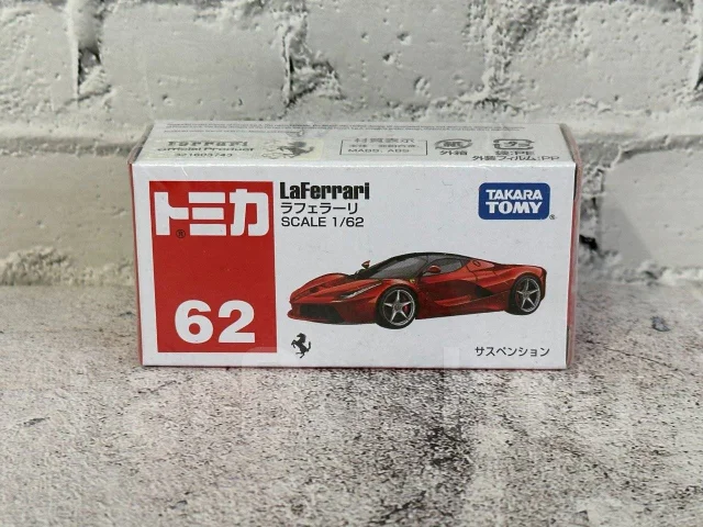Машинка Takara TOMY Tomica NO.62 Ferrari Laferrari, новый, в наличии ...
