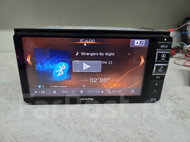 Магнитола Alpine 7wz cd /mp3/dvd/usb/sd/bluetooth, другой, б/у, в ...