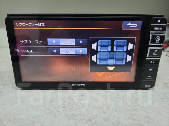 Магнитола Alpine 7wz cd /mp3/dvd/usb/sd/bluetooth, другой, б/у, в ...