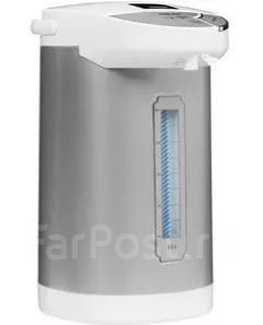 Термопот DEXP THP-750 серебристый [4 л, 900 Вт, ручной насос, электрон, новый, в наличии. Цена ...