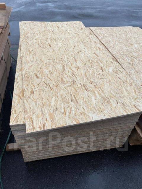 ОСП, ОСБ, OSB Толщина 12мм, размер 1220*2440, в наличии. Цена: 1 160₽ в Уссурийске