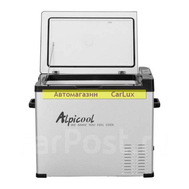 Автомобильный холодильник Alpicool C75 12в/24в/220в (Объем 75 литров ...