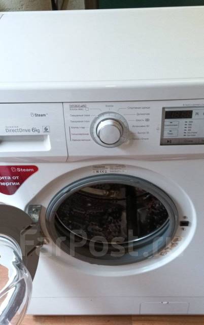 Стиралка автомат Lg 6kg, direct drive, LG, 6,0 кг, б/у, в наличии. Цена ...