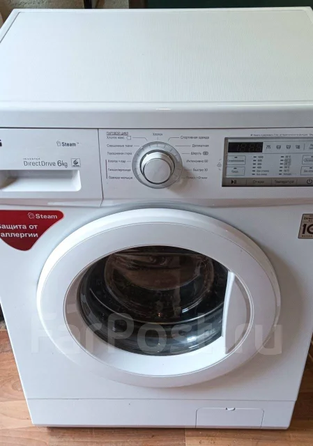 Стиралка автомат Lg 6kg, direct drive, LG, 6,0 кг, б/у, в наличии. Цена ...