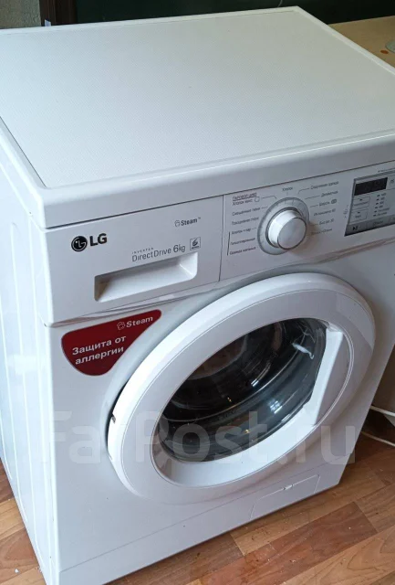 Стиралка автомат Lg 6kg, direct drive, LG, 6,0 кг, б/у, в наличии. Цена ...