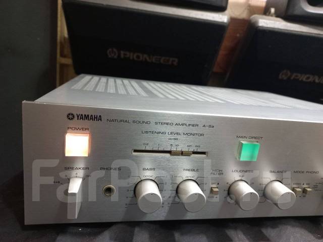 Усилитель Yamaha A-6a, б/у, в наличии. Цена: 16 800₽ во Владивостоке