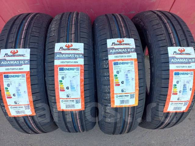 PowerTrac Adamas H/P, 185/70R14, 14", 1 шт, 185 мм, 70 %, радиальный, летние, без шипов. Цена ...
