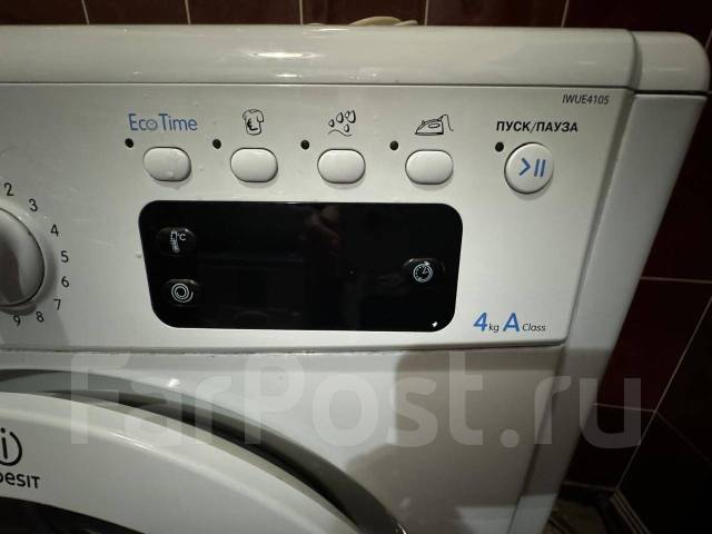 Стиральная машина Indesit, 4 кг, A class, 4,0 кг, б/у, в наличии. Цена ...