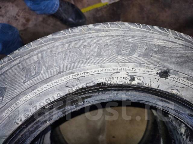Dunlop SP 70e, 175/70R14, 14", 1 шт, 175 мм, 70 %, радиальный, летние ...