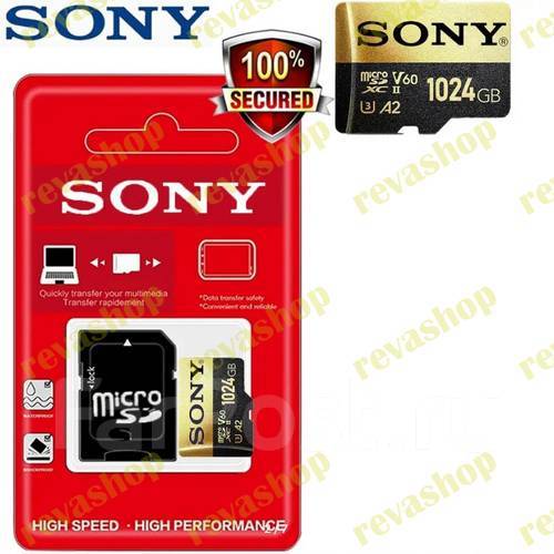 Карта памяти 1TB Sony Ultra MicroSD TF с адаптером Sony Ultra Micro SD ...