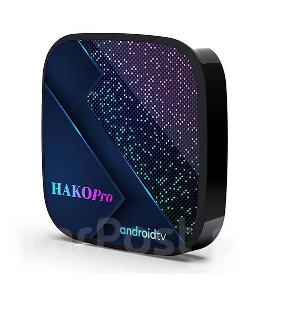 Медиаплеер Смарт-ТВ Android TV приставка HAKO Pro Mini 4/64, новый, в ...