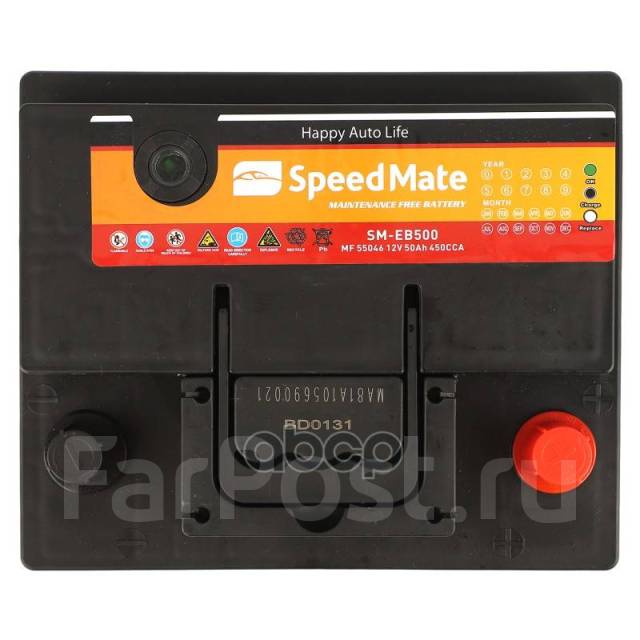 Акб Speedmate Excell 12V 50Ah 450A 207X175x190 /-+/ SpeedMate SMEB500 ...