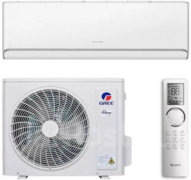 Обогрев в -30! Кондиционер Airy Inverter R32 GWH12Avexf-K6DNA1A A ...