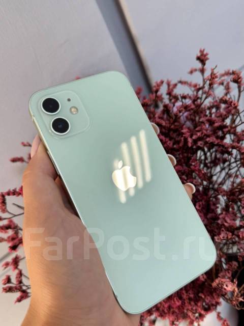 Продам Айфон 12, Apple iPhone 12, 64 гб, 6.10", бирюзовый, б/у, в ...