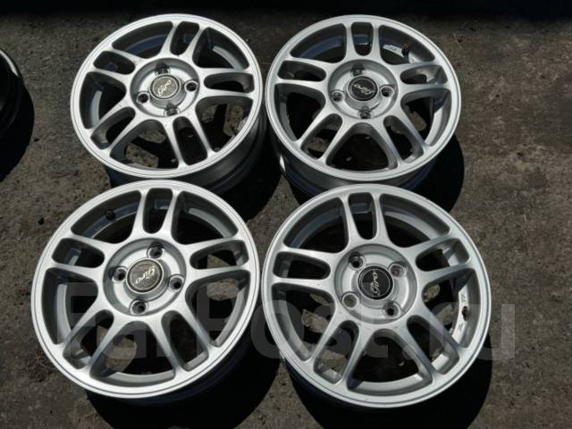 Комплект литых дисков Giro R14 4x100, 14", 1 шт, 73,1 мм. 4 шт, б/у, в ...