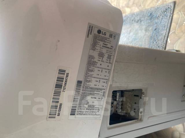 Кондиционер Инверторный LG P09EP, LG, сплит-система, б/у, в наличии. Цена: 10 000₽ во Владивостоке