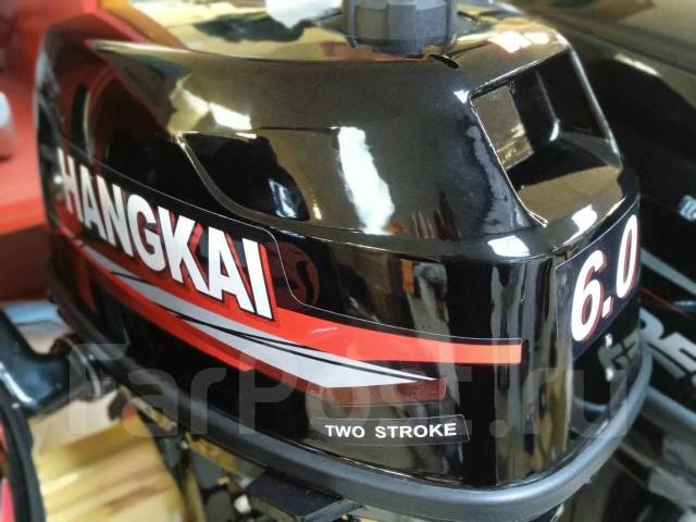 2х-тактный лодочный мотор Hangkai M6 HP, 6,00 л.с. S (381 мм), 2024 год, бензиновый, 2-тактный ...