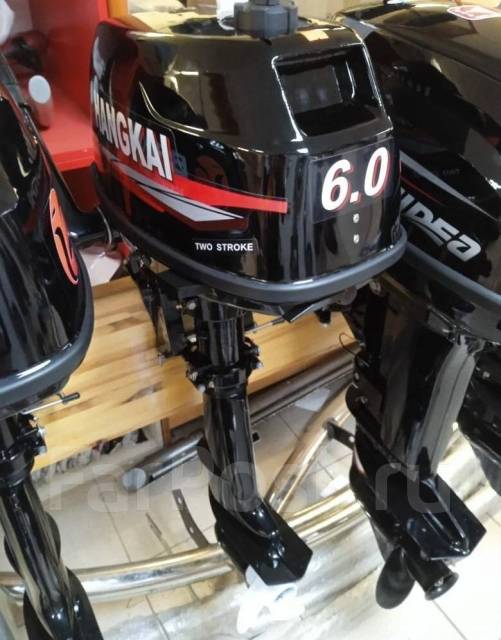 2х-тактный лодочный мотор Hangkai M6 HP, 6,00 л.с. S (381 мм), 2024 год, бензиновый, 2-тактный ...
