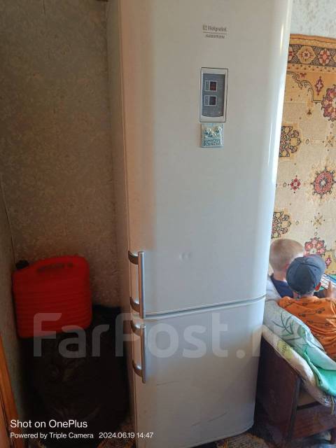 Холодильник двухкамерный Hotpoint Ariston, б/у, в наличии. Цена: 5 500 ...
