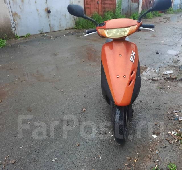 Honda Dio AF35 ZX, 2015, 49 куб. см. 2х тактный, без пробега, исправен, 4 000 км, мопед, бензин ...