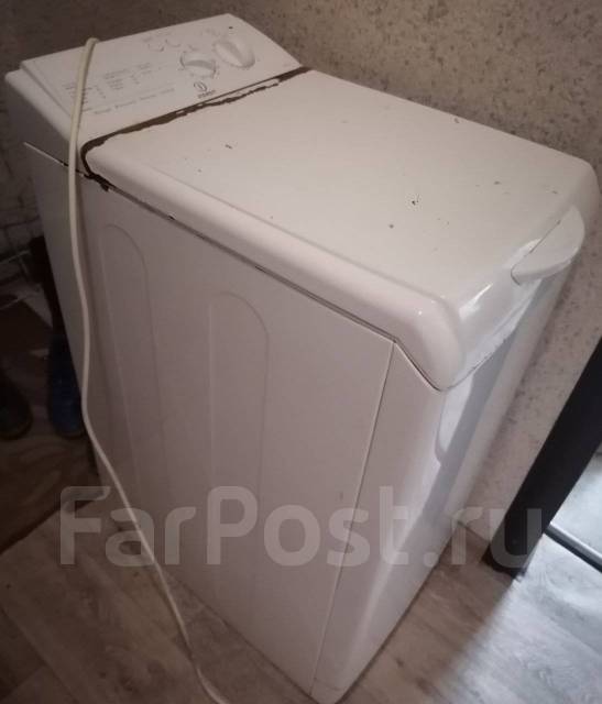 Стиральная машинка, Indesit, вертикальная загрузка, б/у, в наличии ...