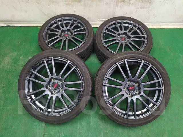 Комплект колес из Японии. R18 Enkei Subaru WRX STI Spec C. #87/17, 18 ...