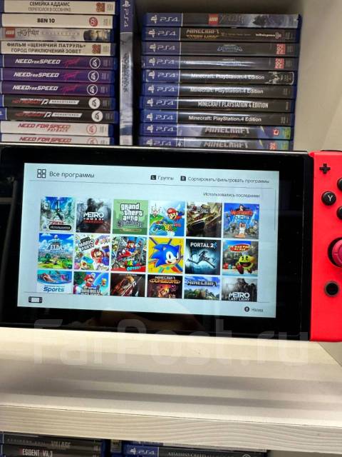 Продажа/обмен Nintendo Switch 256GB + 45игр Игры Бесплатные / Обмен, б ...