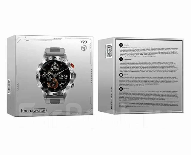Часы наручные мужские умные смарт Hoco Smart watch Y20, новый, в ...