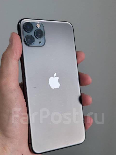 IPhone 11 Pro Max 256gb АКБ100%, 6.50", моноблок, зеленый, 3G, 4G LTE ...