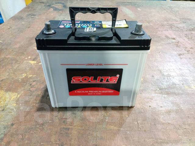 Аккумулятор Solite 65B24L 50а/ч Solite, обратная (левое), 50 А.ч. корея ...