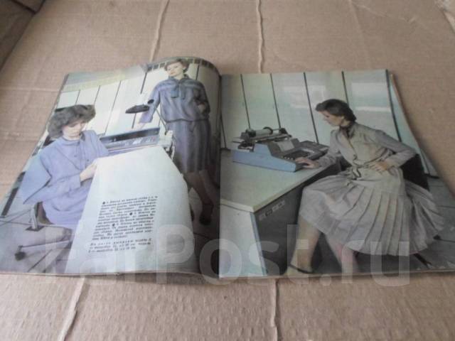 Журнал мод с выкройкой Siluett, зима 1983 г, б/у, в наличии. Цена: 100₽ во Владивостоке