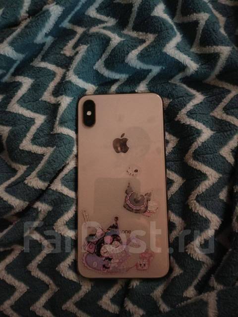 Продам айфон xs max, 64 гб, 6.50", золотой, б/у, в наличии. Цена: 14 ...