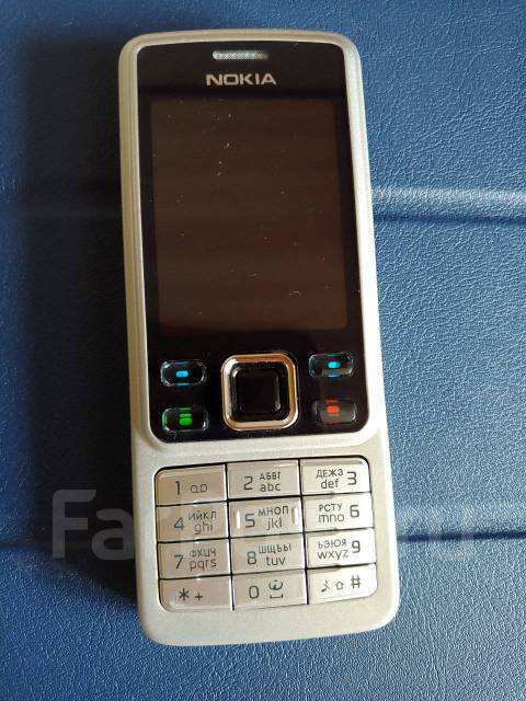 Телефон Nokia 6300. Копия, моноблок, серебристый, кнопочный, новый, в ...