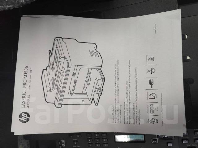 МФУ лазерное HP LaserJet Pro M1536, б/у, в наличии. Цена: 12 500₽ во ...
