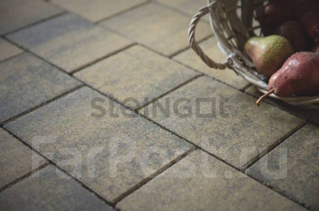 Брусчатка Бетонная Steingot 60 мм. Коллекция Новый город, цвет Хром, в наличии. Цена: 3 800₽ во ...