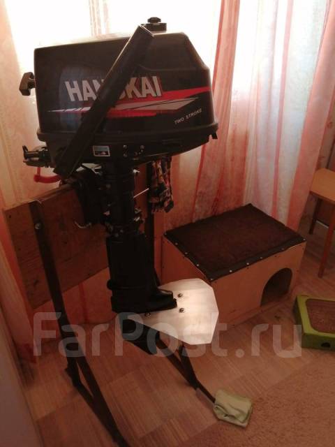 Мотор лодочный Hangkai 2 шт, 5,00 л.с. S (381 мм), 2020 год, бензиновый ...