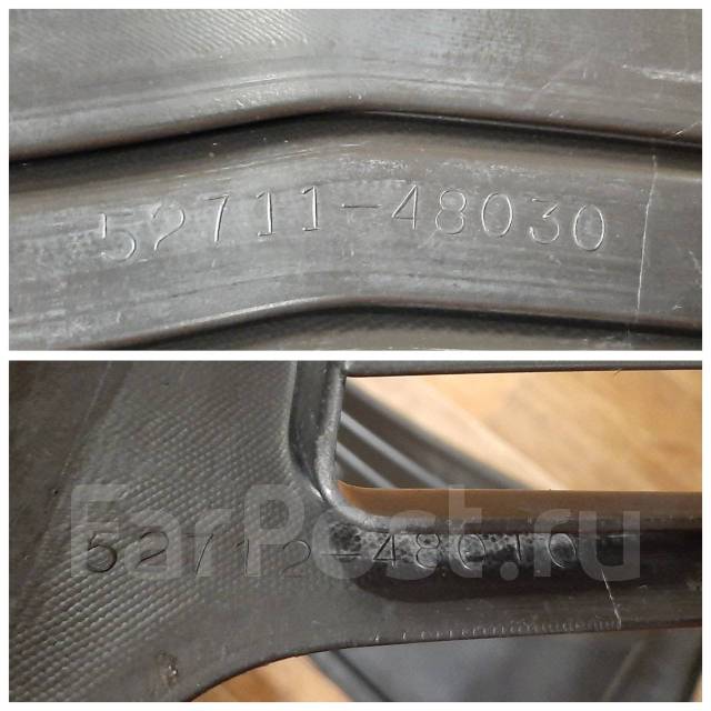 Накладки переднего бампера (лево, право) Lexus RX 2009-2015г купить в ...