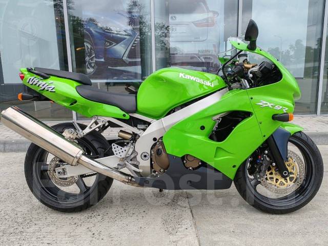 Kawasaki Ninja ZX-9R, 1998, 900 куб. см. 4х тактный, без пробега, исправен, 42 800 км, бензин ...