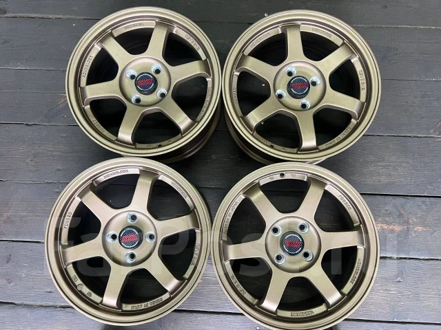 Новые диски R15 4x100 Rays, 15", 1 шт, 73,1 мм. 4 шт, новый, в наличии ...