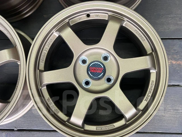 Новые диски R15 4x100 Rays, 15", 1 шт, 73,1 мм. 4 шт, новый, в наличии ...